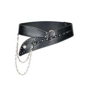 Vqуvrzс | Accessories | Goth Belt For Women Wide Black Punk Accessory ...